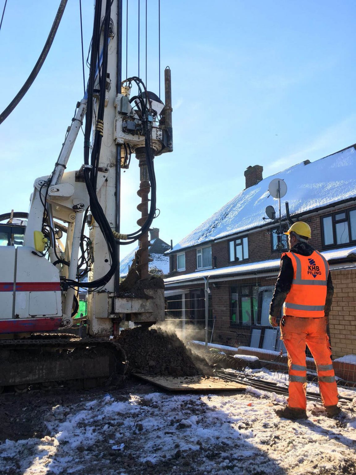 Mini Piling London | Piling Contractors London | KHB Piling