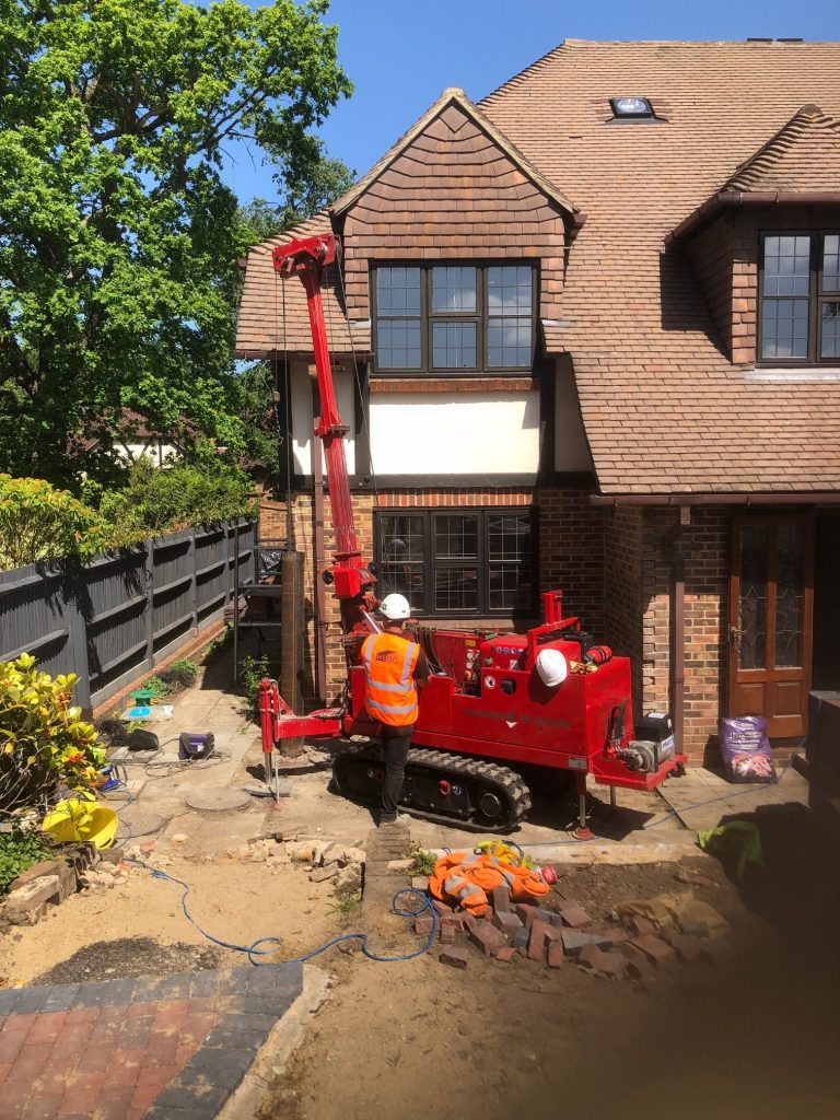 Mini Piling London, Piling Foundation Contractors London