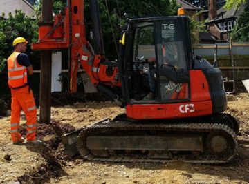 Mini Piling Foundation Contractors London | KHB Piling